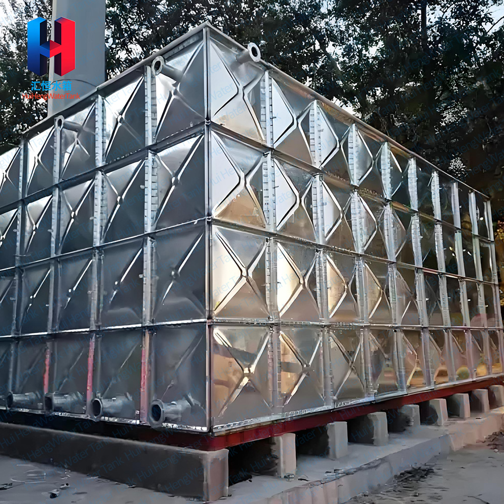 Stainless steel assembly water tank – Gucheng County Huiheng FRP ...